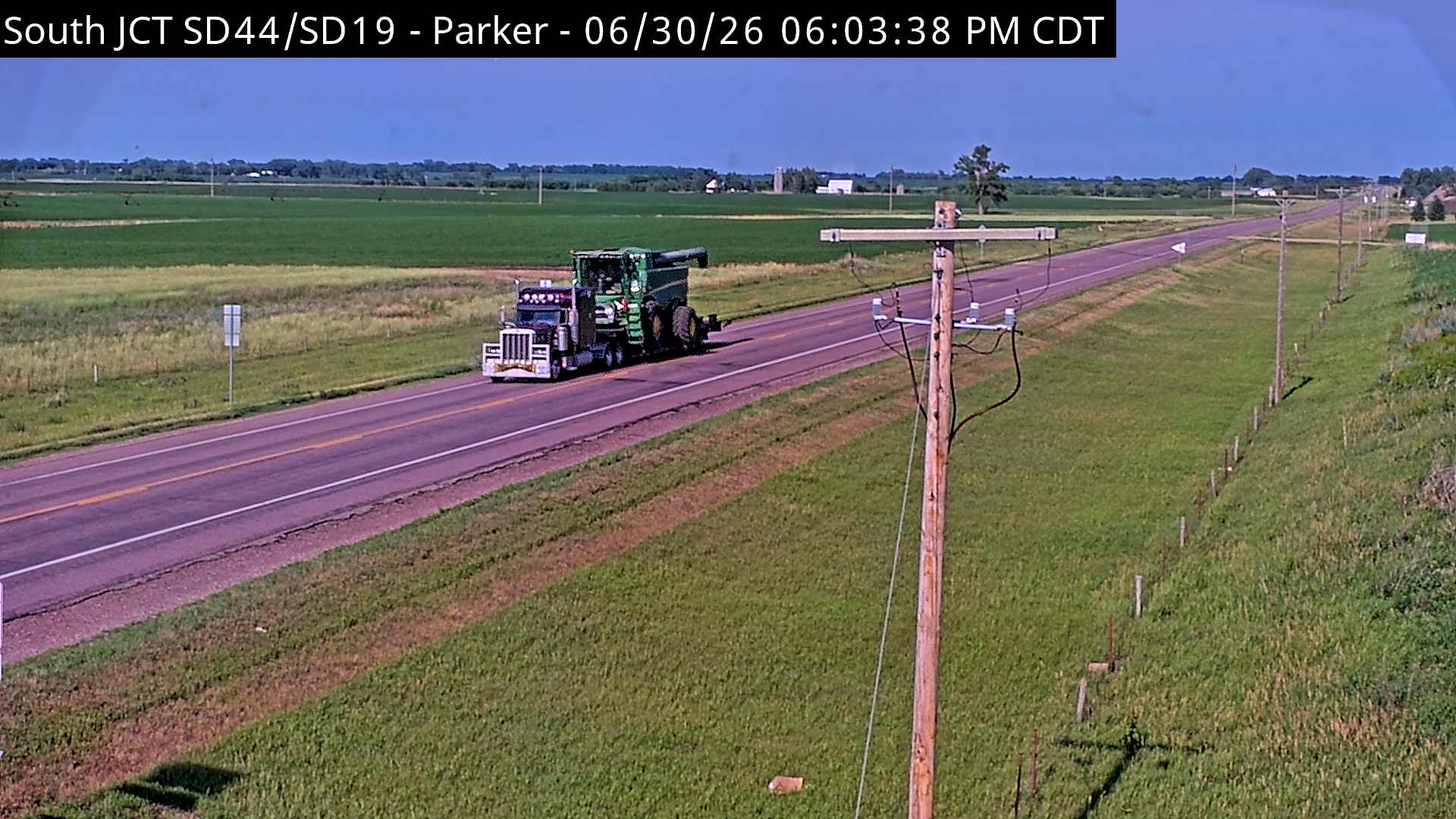 Parker, South Dakota SD-19 Webcam - US Webcams
